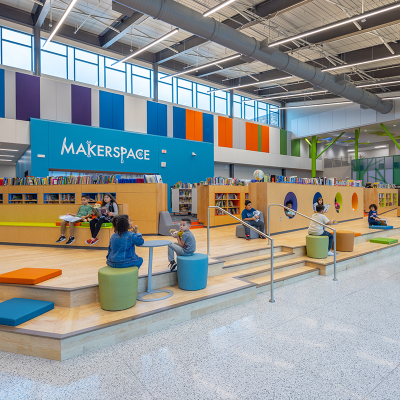 Case Study: Interiors that Emphasize Learning from Past to Future - MOREgroup