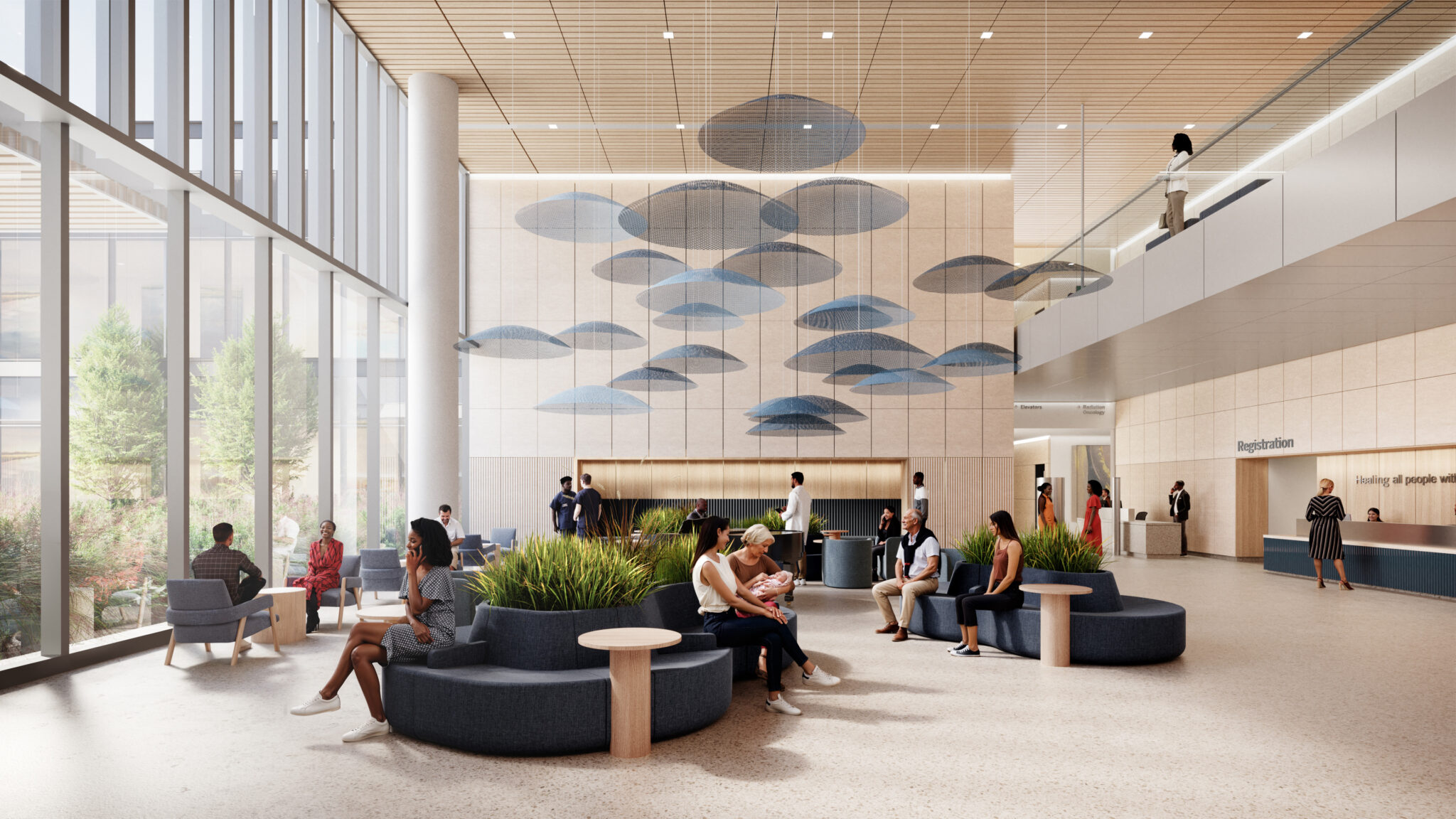 Case Study: Healthcare Interior Design Centered on Community - MOREgroup